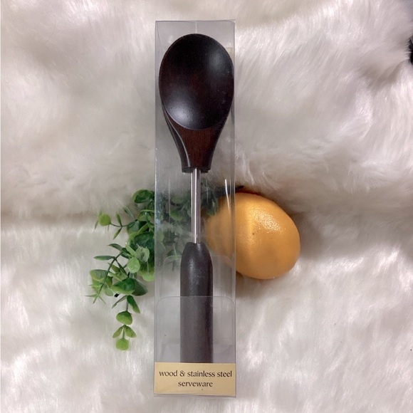 Pier 1 | Kitchen | Pier Wood Stainless Steel Serverware New | Poshmark